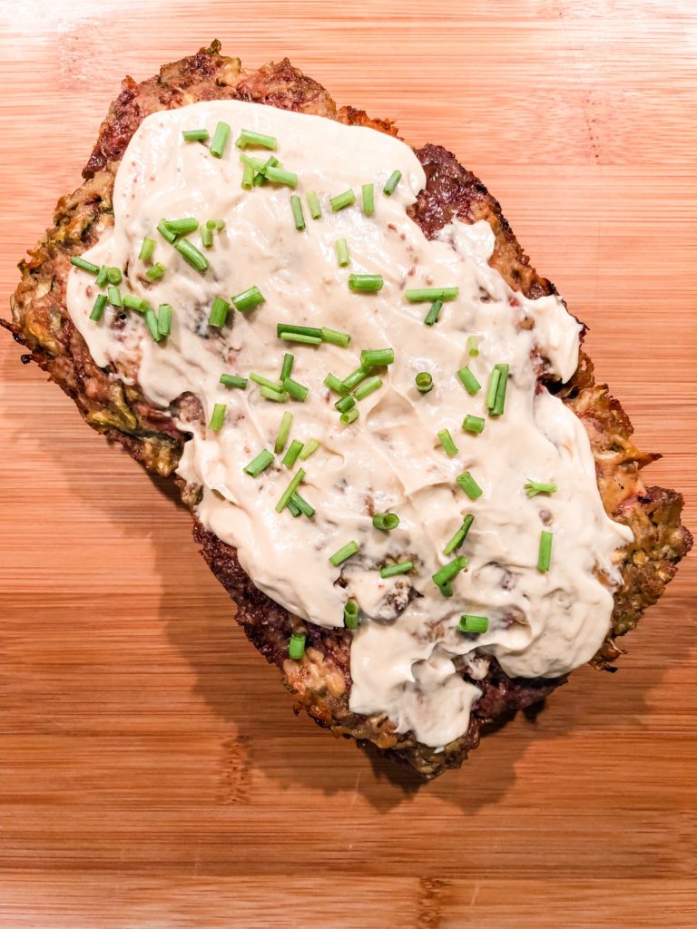 Rosemary Mustard Meatloaf - Kate's Kitchen Island